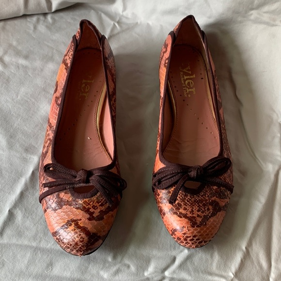 robert tyler | Shoes | Tyler Snakeskin Flat | Poshmark